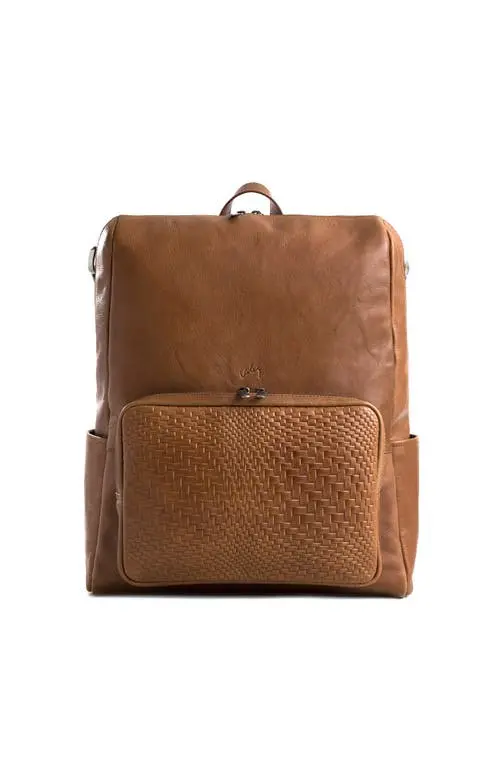 VELEZ Top Grain Leather Mini Backpack