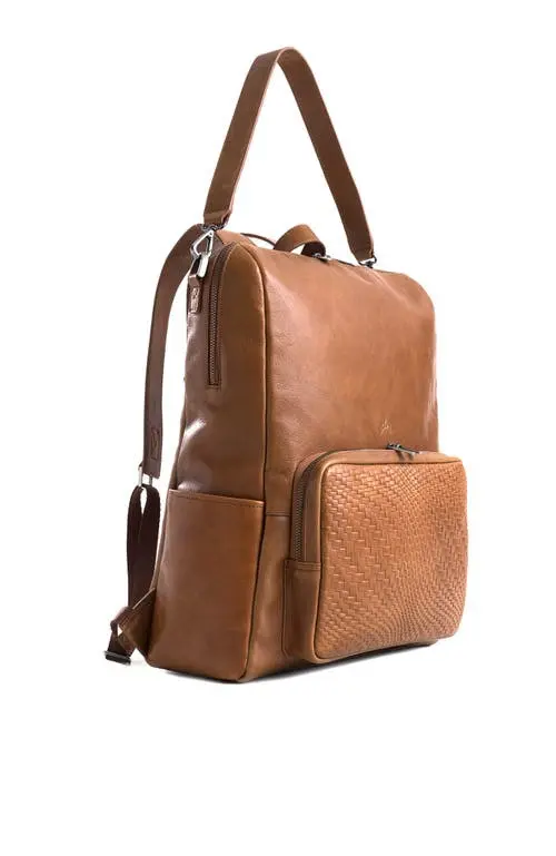 VELEZ Top Grain Leather Mini Backpack