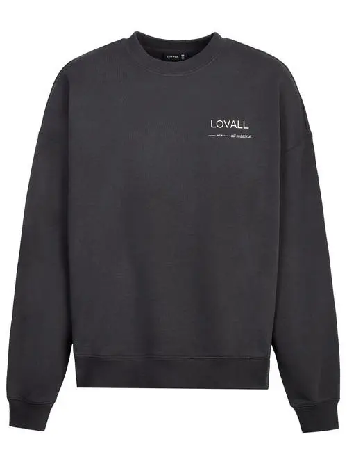 LOVALL All Szn" Oversized Sweatshirt - Shadow