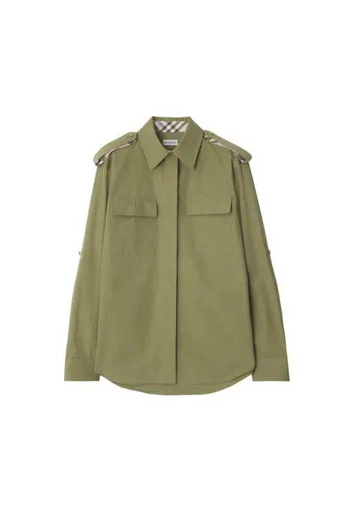 Burberry Cotton Poplin Relaxed-fit Shirt