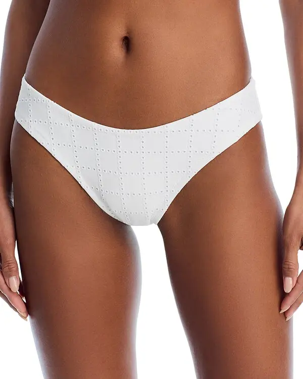 Solid & Striped The Eva Bikini Bottom - Optic White