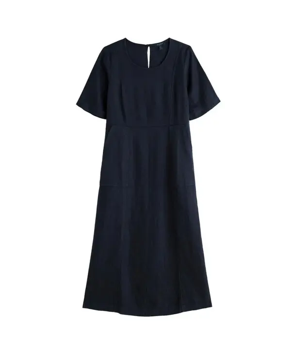 SEASALT CORNWALL Grass Wave Midi Dress