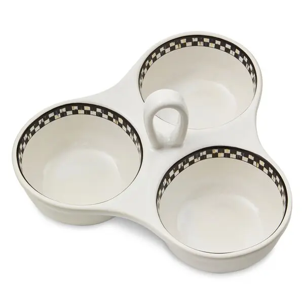 MACKENZIE-CHILDS Courtly Check Everyday Trio