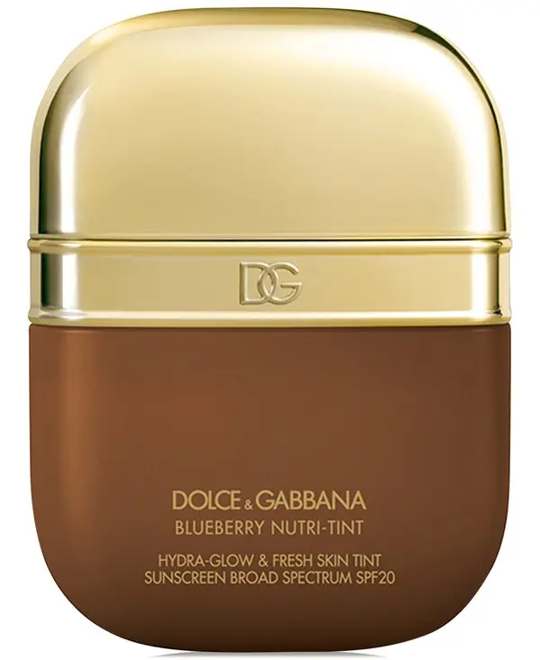Dolce & Gabbana Blueberry Nutri-tint Spf 20 - 34w Deep - Golden Warm Undertones