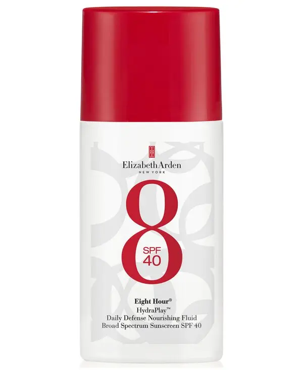 Elizabeth Arden Eight Hour Hydraplay Daily Defense Nourishing Fluid Broad Spectrum Sunscreen Spf 40 - No Color