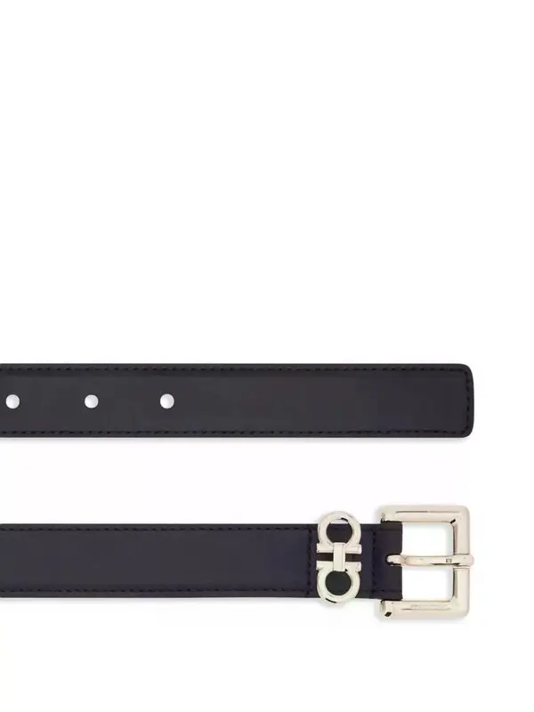 FERRAGAMO Gancini Fixed Belt - Blue