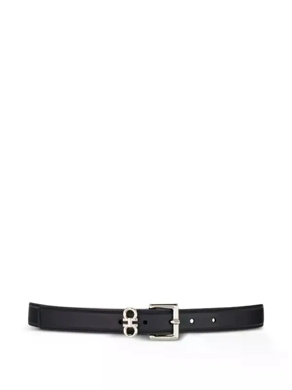 FERRAGAMO Gancini Fixed Belt - Blue