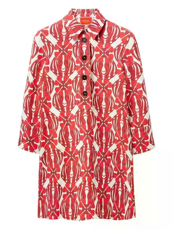 La DoubleJ Artemis Mini Dress - Red