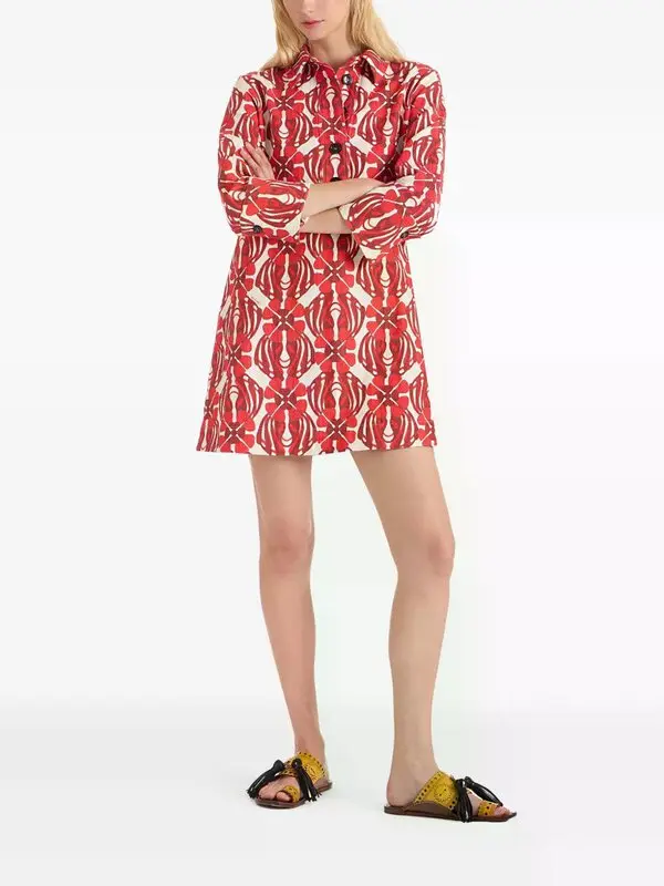 La DoubleJ Artemis Mini Dress - Red