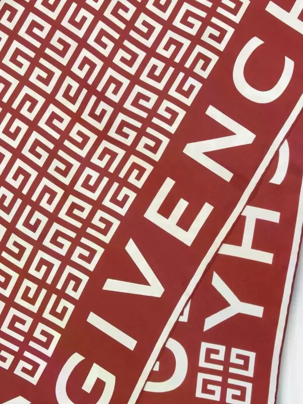 Givenchy 4g-print Scarf - Red