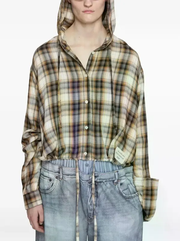 Acne Studios Checked Shirt - Neutrals