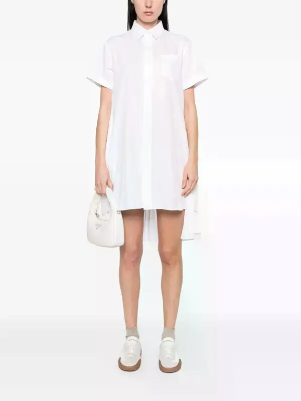 Sacai Pleated Shirt Dress