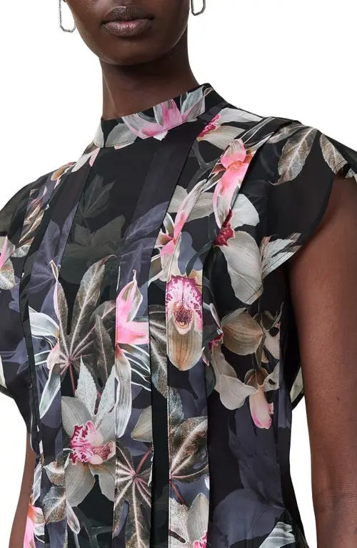 ALLSAINTS Fleur Handkerchief Hem Dress