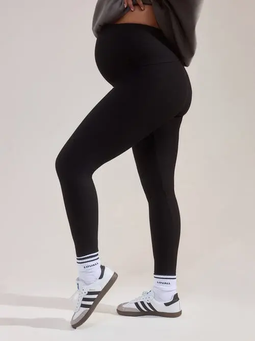 LOVALL Maternity Winter Leggings - Black