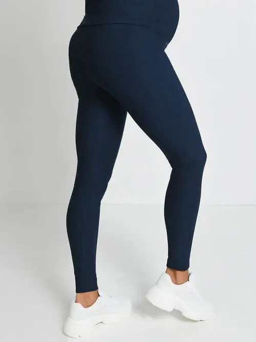 LOVALL Maternity Winter Leggings - Navy