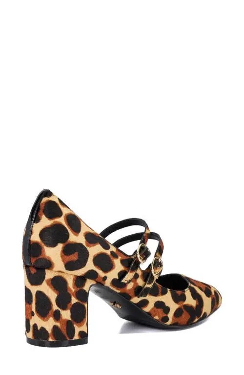Dune London Approval Genuine Calf Hair Mary Jane Pump