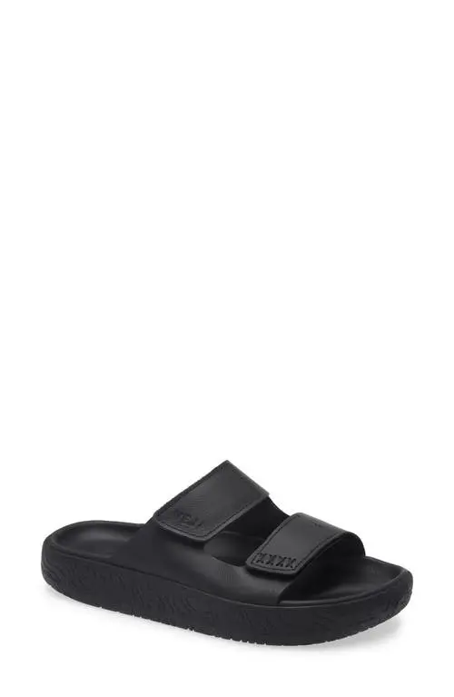 VEJA Etna Slide Sandal - Full-black