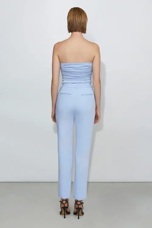 ET OCHS Talia Strapless Ruched Top With Cutout