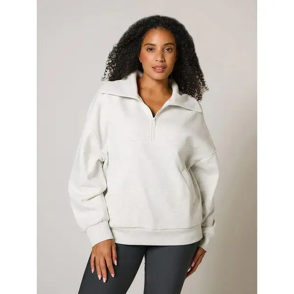 LOVALL Oversized 1/4 Zip Sweatshirt