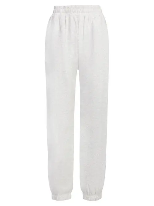 LOVALL Cuffed Jogger - Light Grey Marl