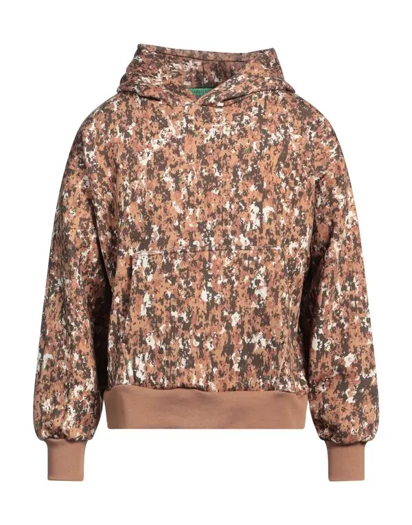 GARMENT WORKSHOP Camouflage-print Cotton Hooded Sweatshirt