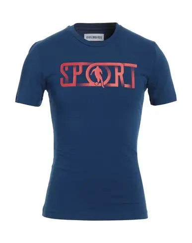 BIKKEMBERGS T-shirt Size Cotton, Elastane