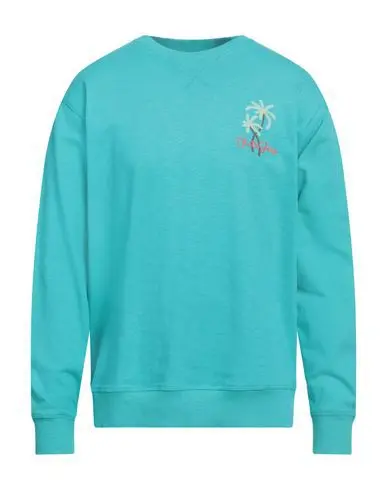 NORTH SAILS Cotton Crewneck Sweatshirt - Turquoise