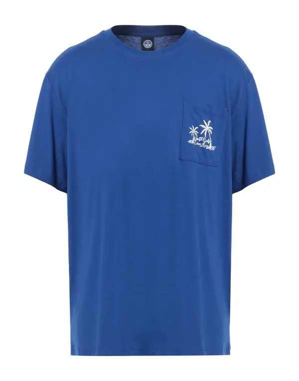 NORTH SAILS T-shirt Size Cotton - Bright Blue