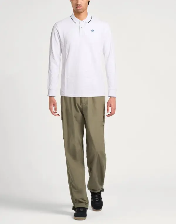 NORTH SAILS Polo Shirt Size Cotton - White