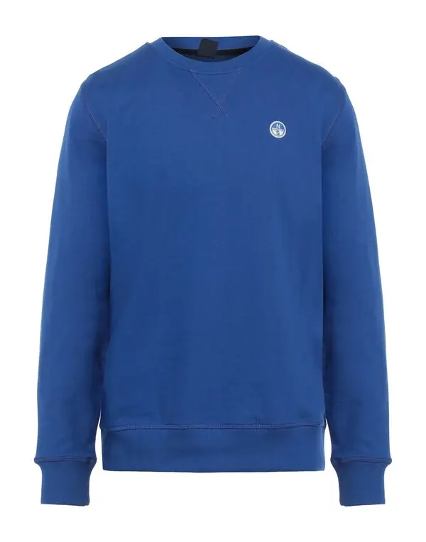 NORTH SAILS Cotton Crewneck Sweatshirt - Blue