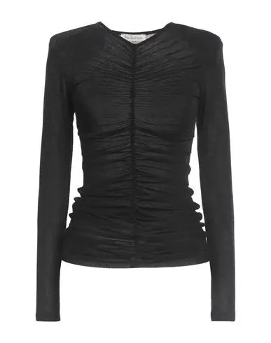 MANILA GRACE Viscose Metallic Sweater