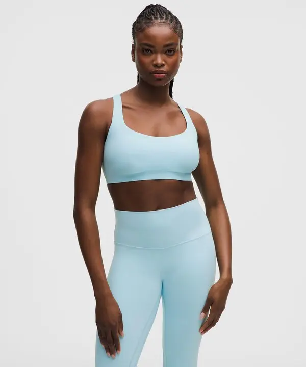 Lululemon Flexyflex Strappy Yoga Bra - Foam Cloud