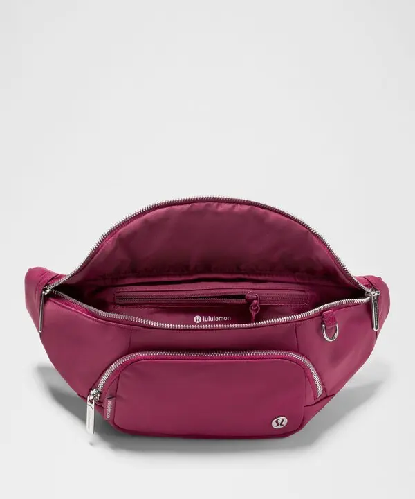Lululemon Everywhere Belt Bag Extra Large 4l - Raspberry Rave/silver