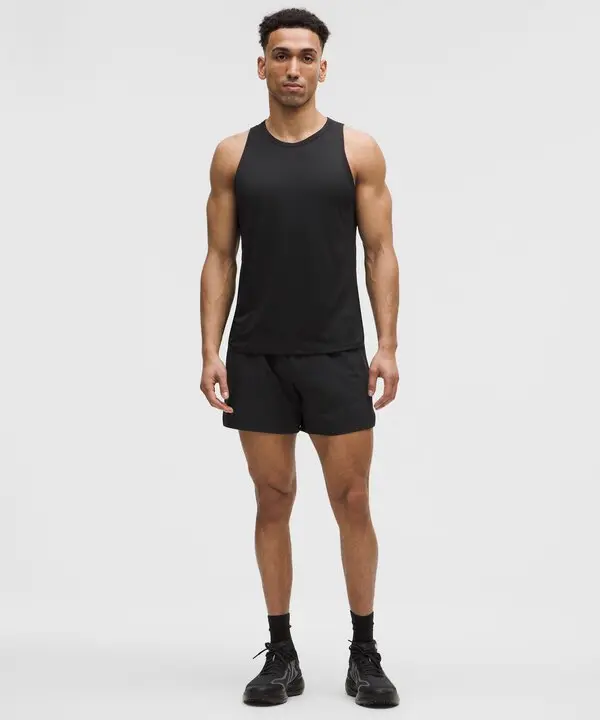 Lululemon Mile Maker Ripstop Linerless Short 6 - Black