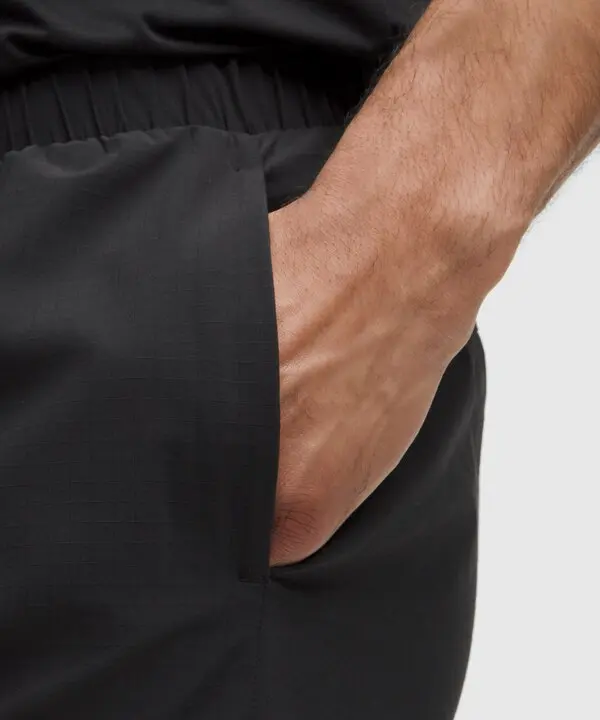Lululemon Mile Maker Ripstop Linerless Short 6 - Black