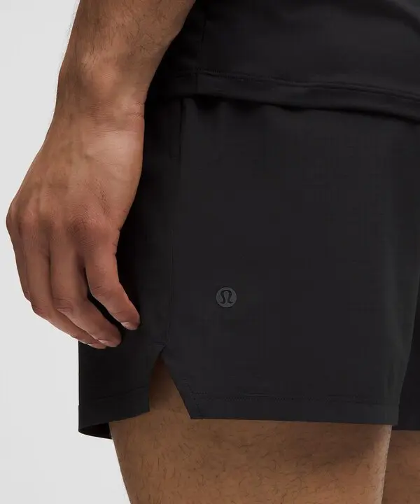 Lululemon Mile Maker Ripstop Linerless Short 6 - Black