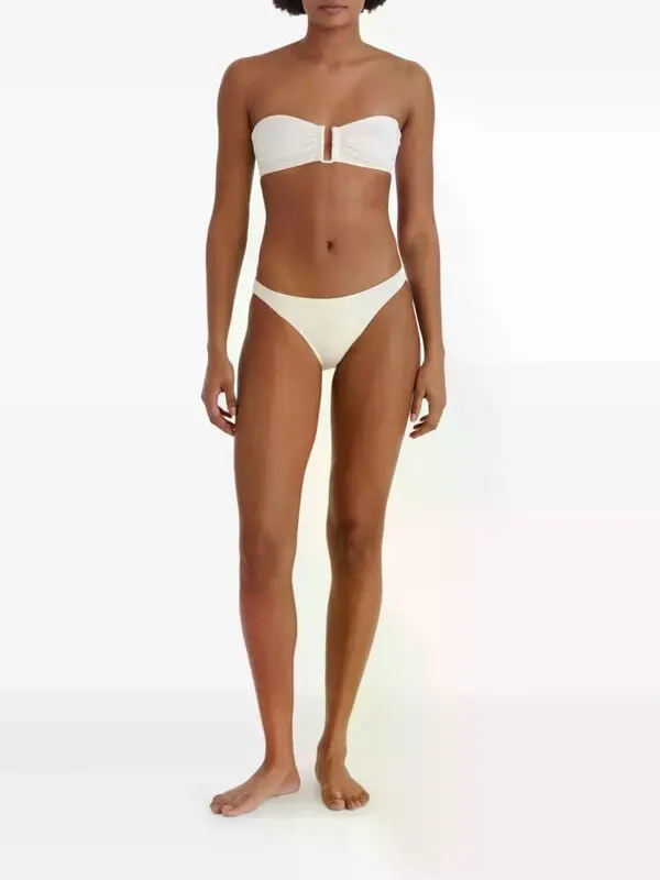 ERES Ruched Bandeau Bikini Top