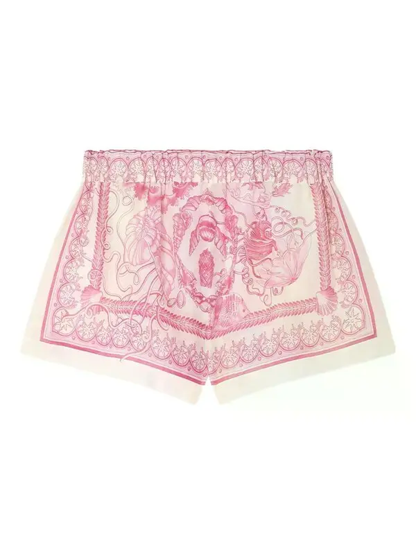 Versace Underwater Barocco Cover-up Shorts