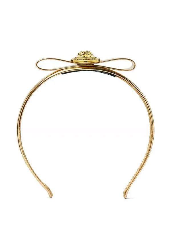 Versace Ribbon Headband - Gold
