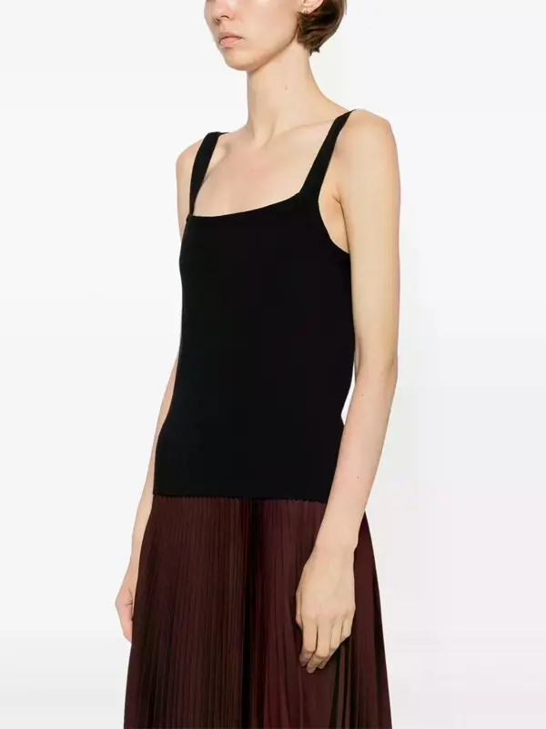 AGNES B. Fine-knit Top