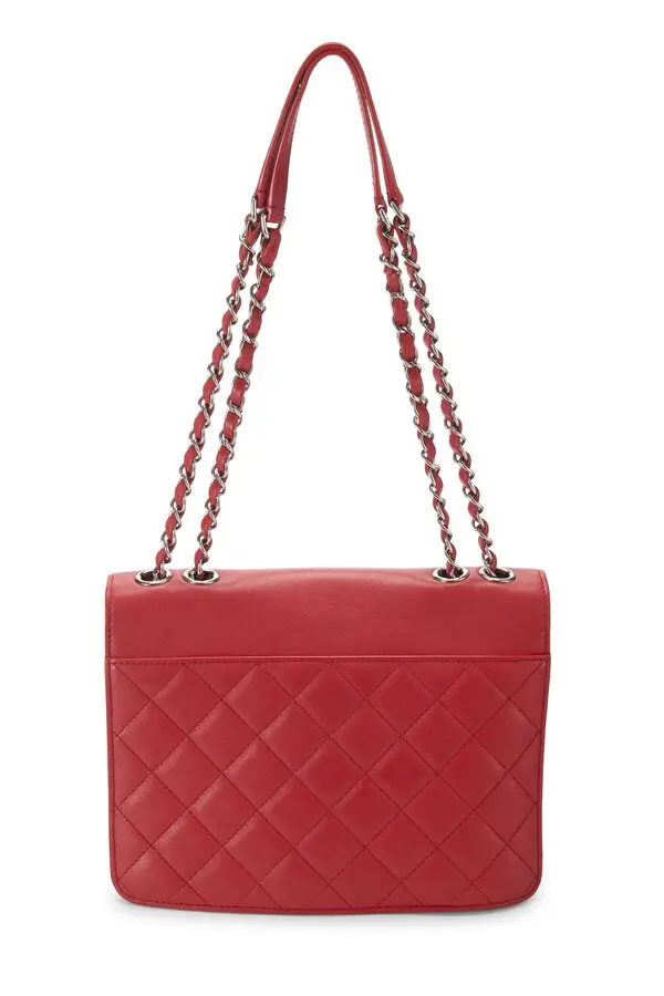 Chanel Calfskin 'cc' Box Flap Bag Large