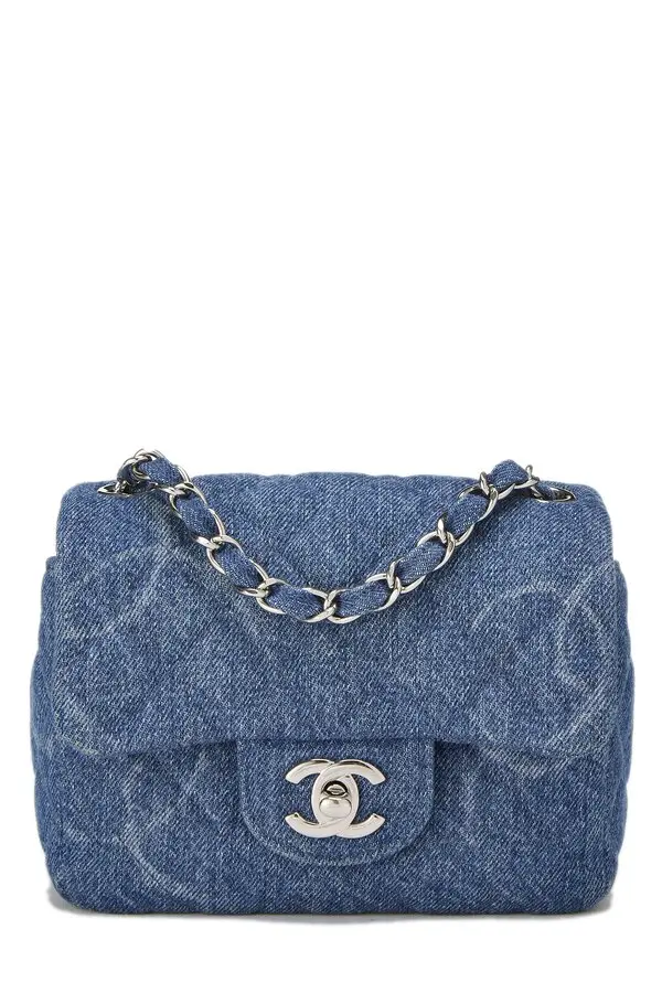 Chanel Denim Square Flap Mini