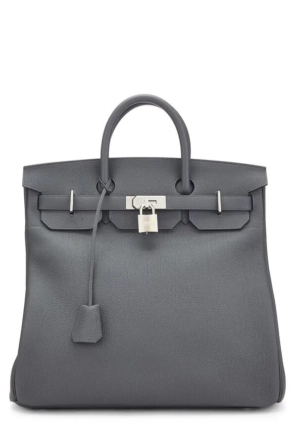 Hermès Togo Haut À Courroies "hac" Birkin 40