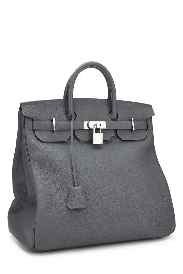 Hermès Togo Haut À Courroies "hac" Birkin 40