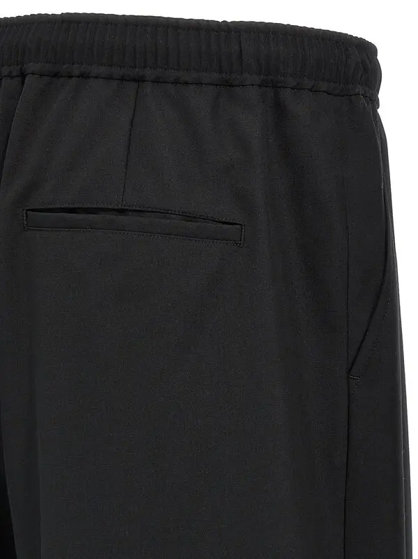 COMME DES GARҪONS HOMME Wool Wide-leg Trousers