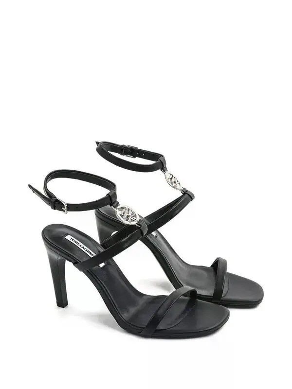 Karl Lagerfeld 90mm Logo-plaque Sandals