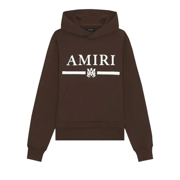 Amiri Ma Bar Hoodie - Brown