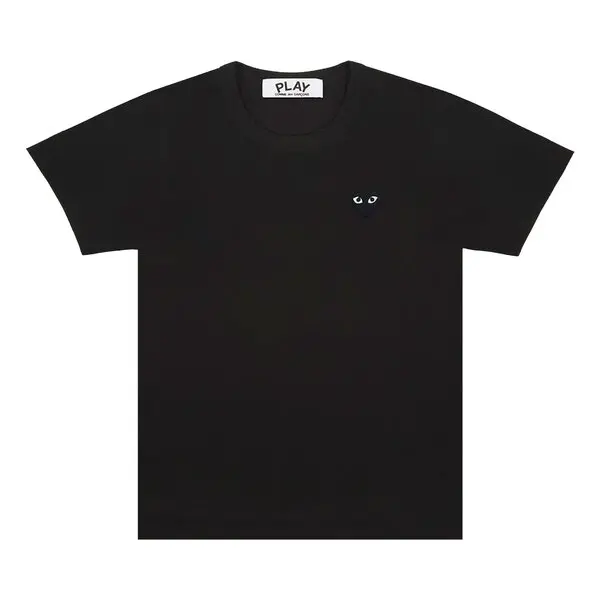 Play Comme Des Garcon Heart T-shirt - Black