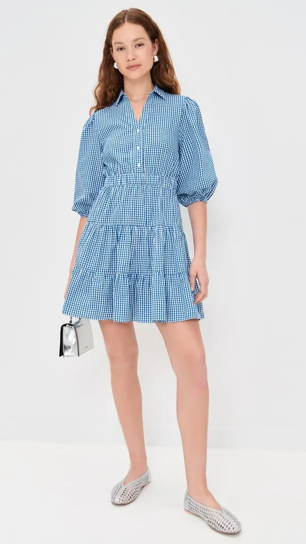 playa lucila eyelet mini dress Eyelet Mini Dress