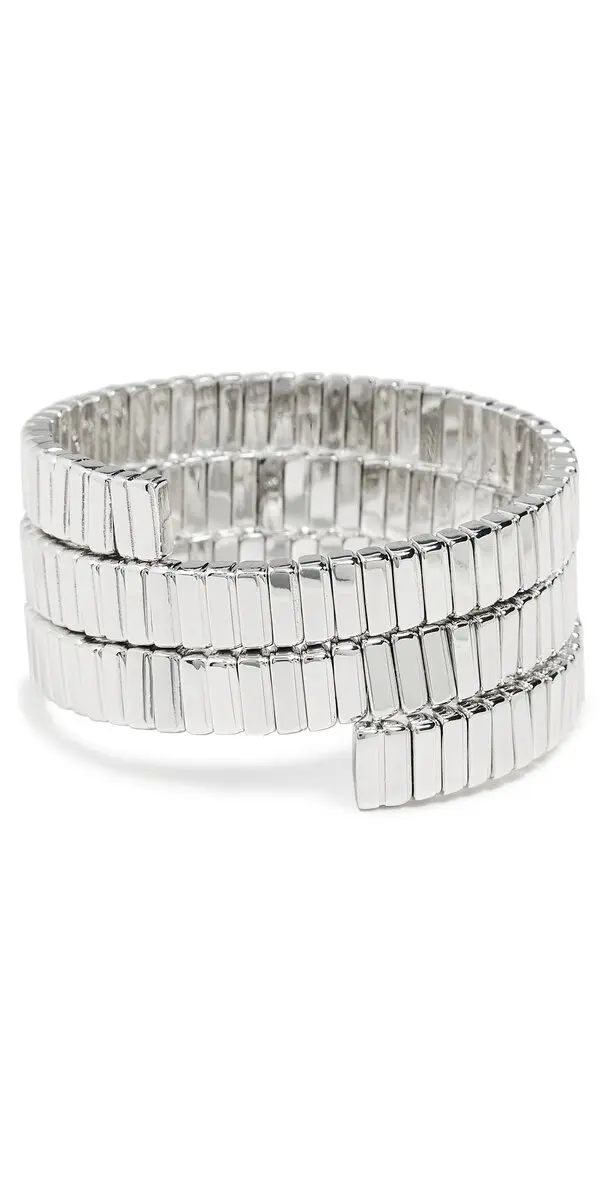 ROXANNE ASSOULIN The Flat Cobra Triple Wrap Bracelet